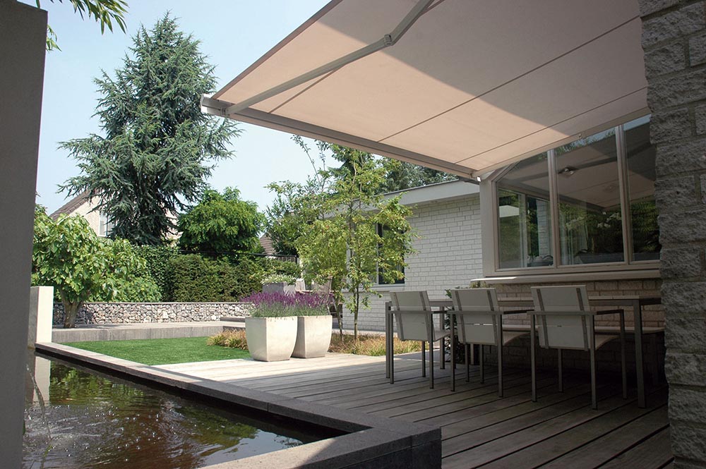 Zonnescherm of terrasoverkapping voor optimaa... - UW-tuin.nl